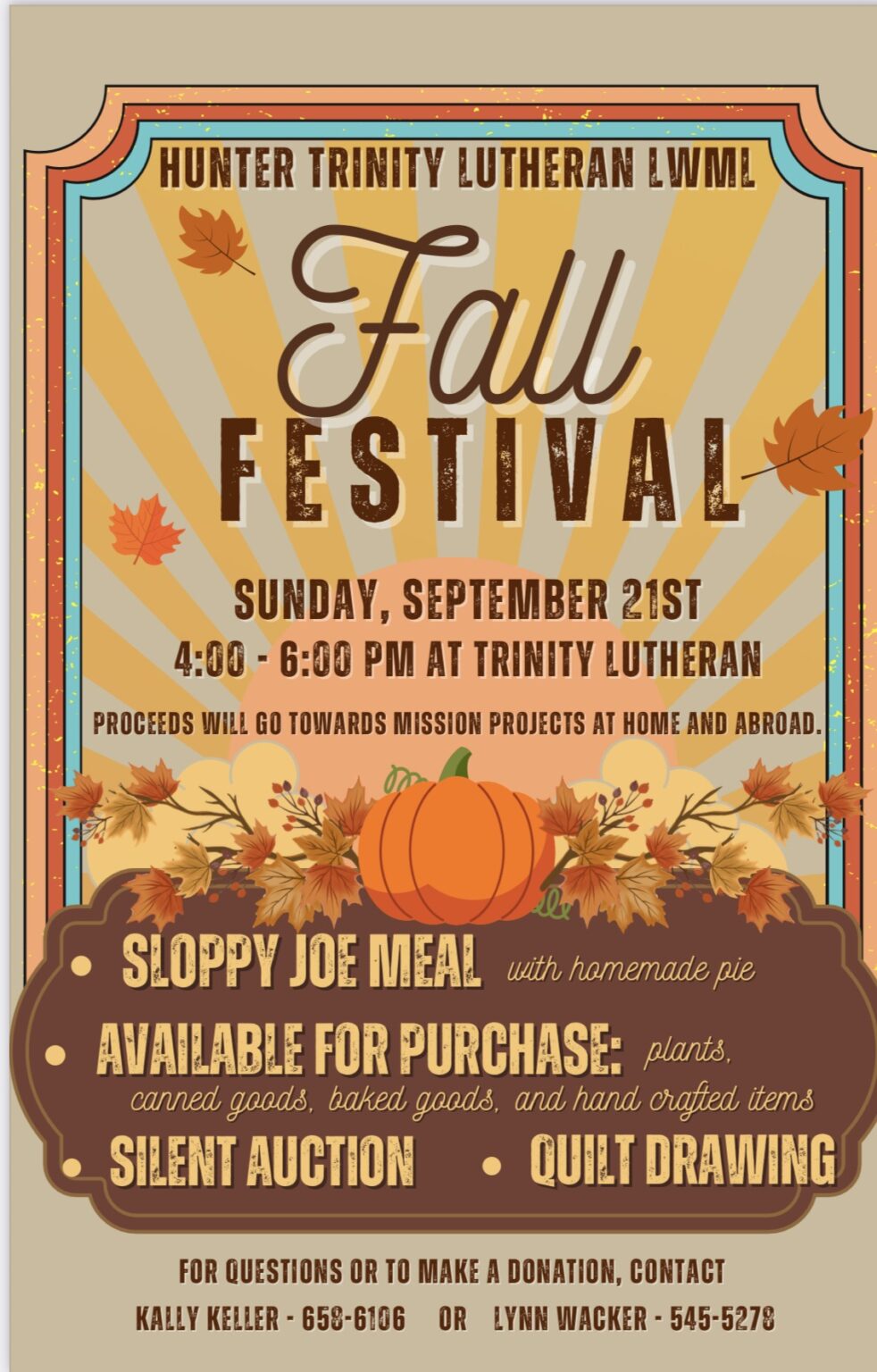 Hunter Fall Festival - Mitchell County Kansas
