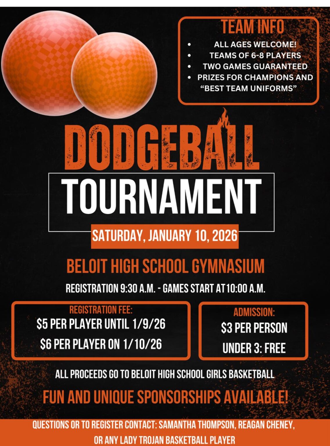 Dodgeball Tournament - Mitchell County Kansas